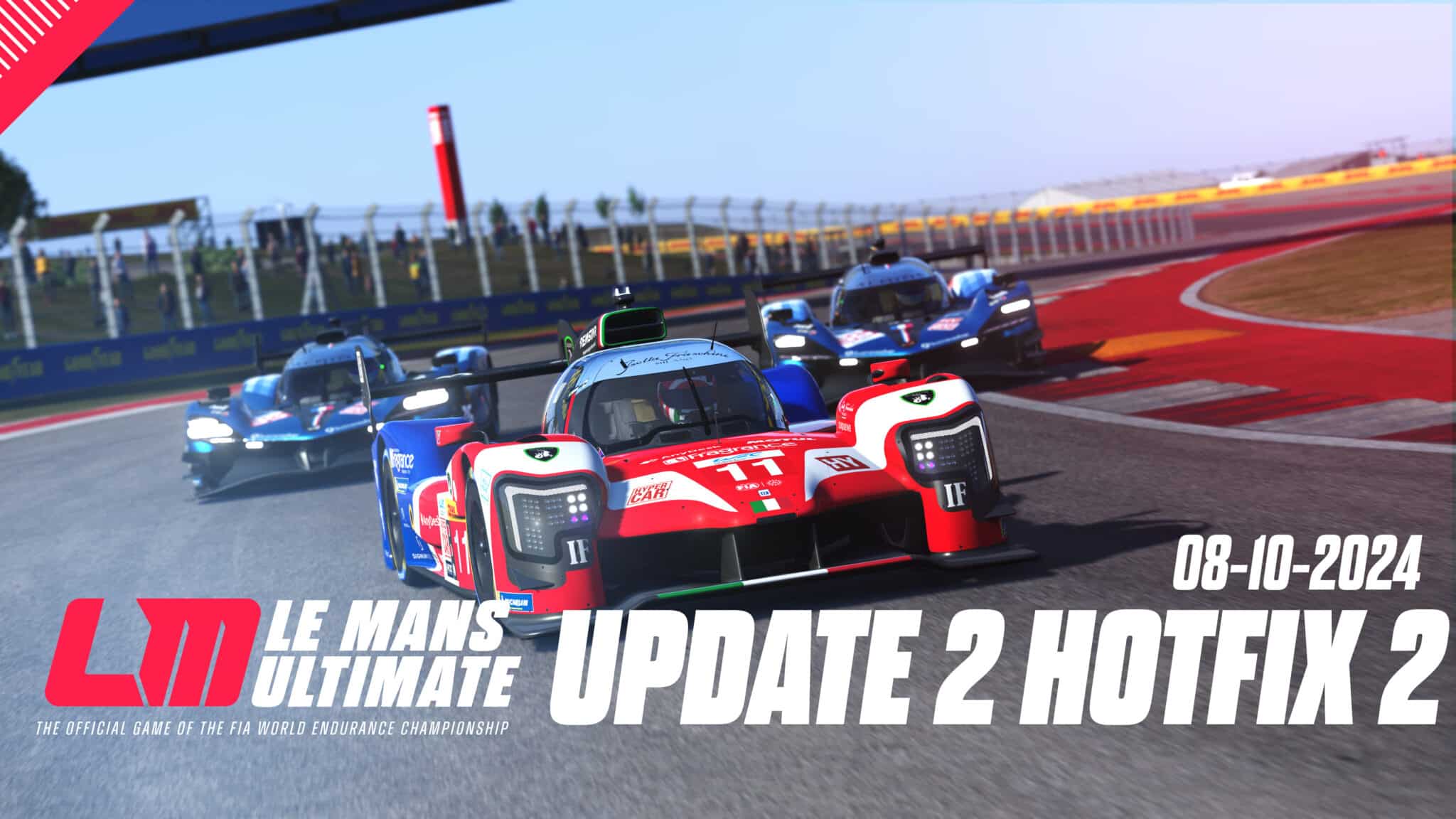 Le Mans Ultimate Update 2 - Hotfix 2 - Le Mans Ultimate