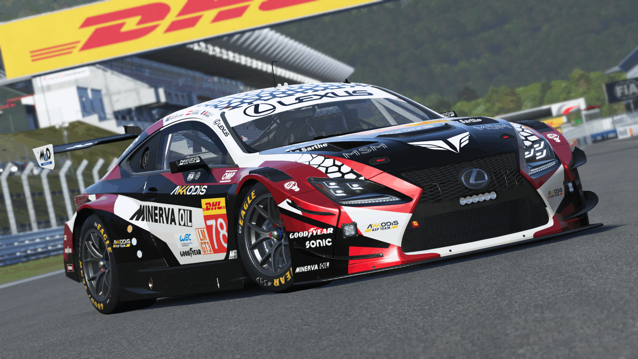 Le Mans Ultimate Lexus RC F LMGT3 - Le Mans Ultimate